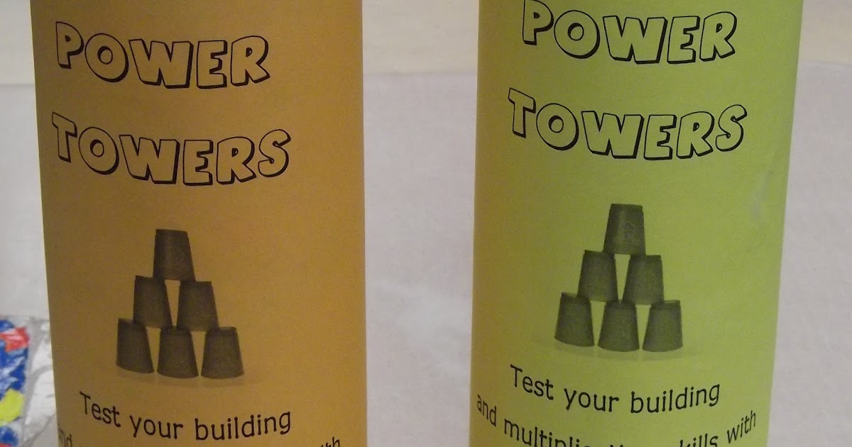 Tales of a Fourth Grade Teacher: Math Power Towers