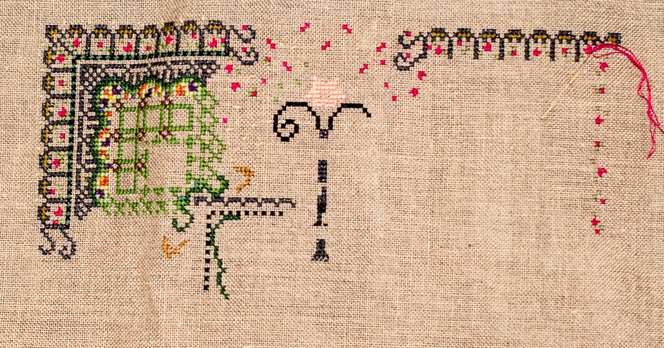 Committed Stitcher: Putting Up The Fence