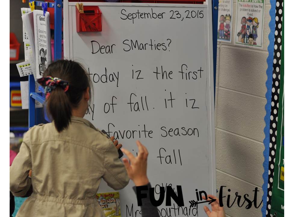 My Favorite Part of the School Day - Fun in First