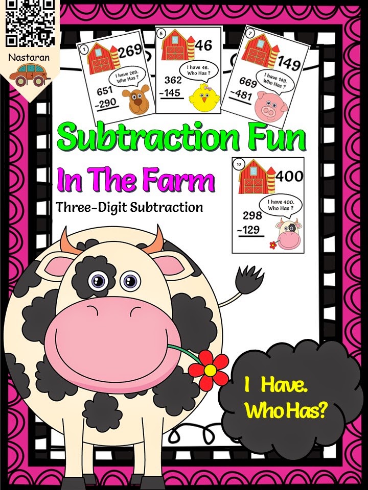 The Best of Teacher Entrepreneurs: Subtraction Fun In The Farm: Three ...