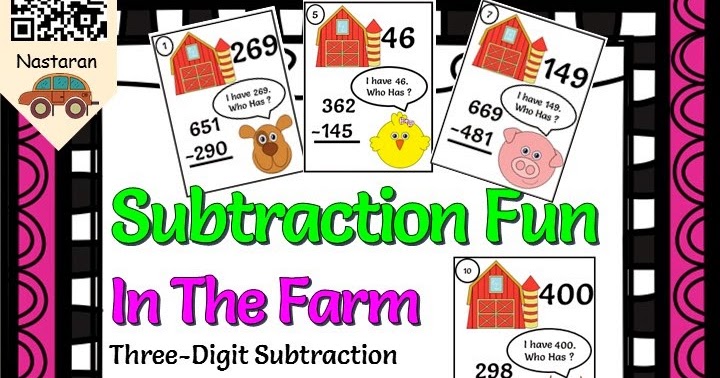 The Best of Teacher Entrepreneurs: Subtraction Fun In The Farm: Three ...