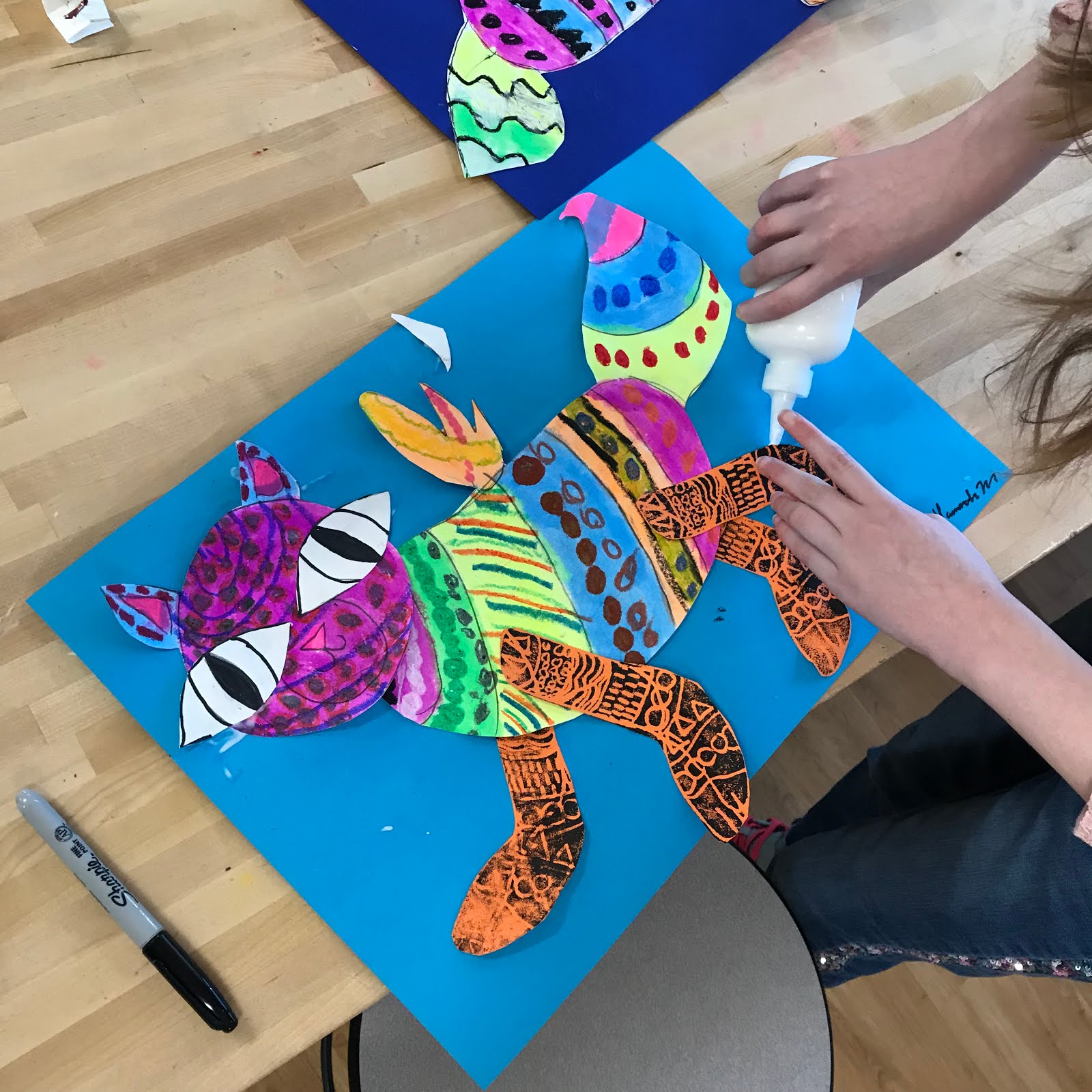 Mini Matisse: Alebrije Project