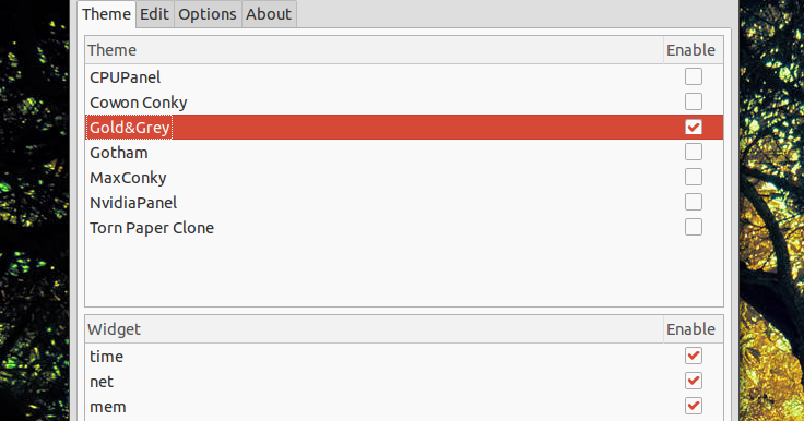 Conky Manager: A GUI For Managing Conky Configurations ~ Web Upd8: Ubuntu / Linux blog