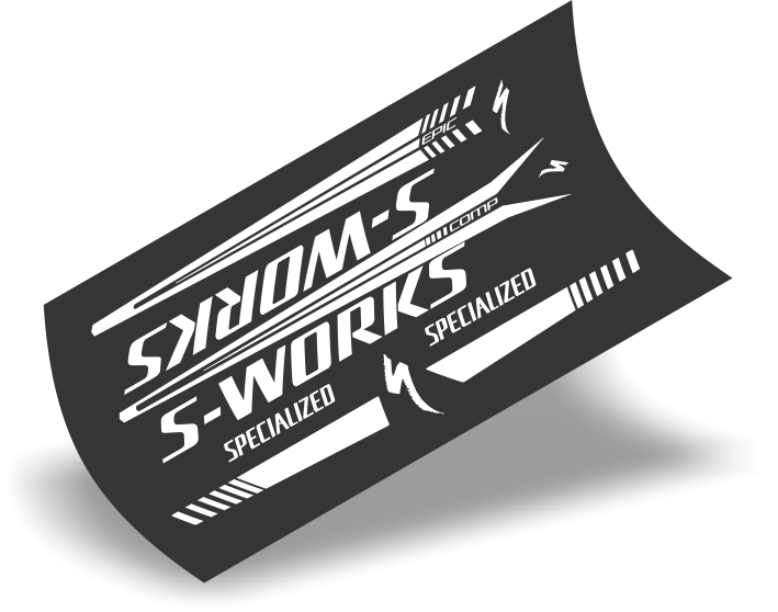 Stickers Design: Adesivo bike Specialized - S-Works Epic Comp Stickers Design: Adesivo bike Specialized - S-Works Epic Comp