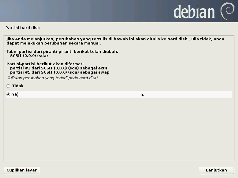 Langkah Demi Langkah Instalasi Debian 7.0 Langkah Demi Langkah Instalasi Debian 7.0