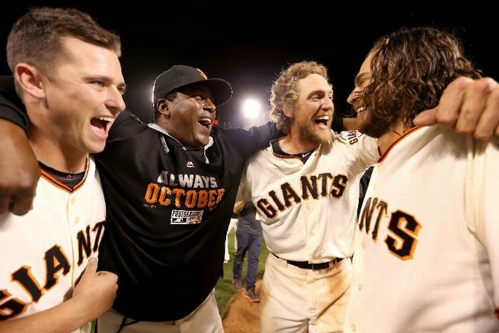 [NLCS] SF 동점 솔로 & 끝내기 쓰리런, 영상 & 화보 : MLBPARK