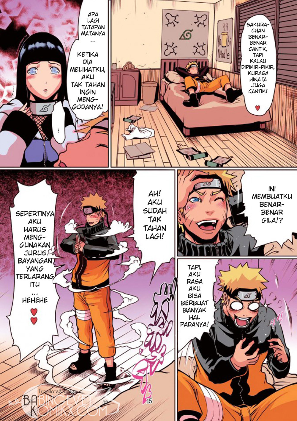Komik Naruto Love 4 Bahasa Indonesia | Ekspresi Hijau