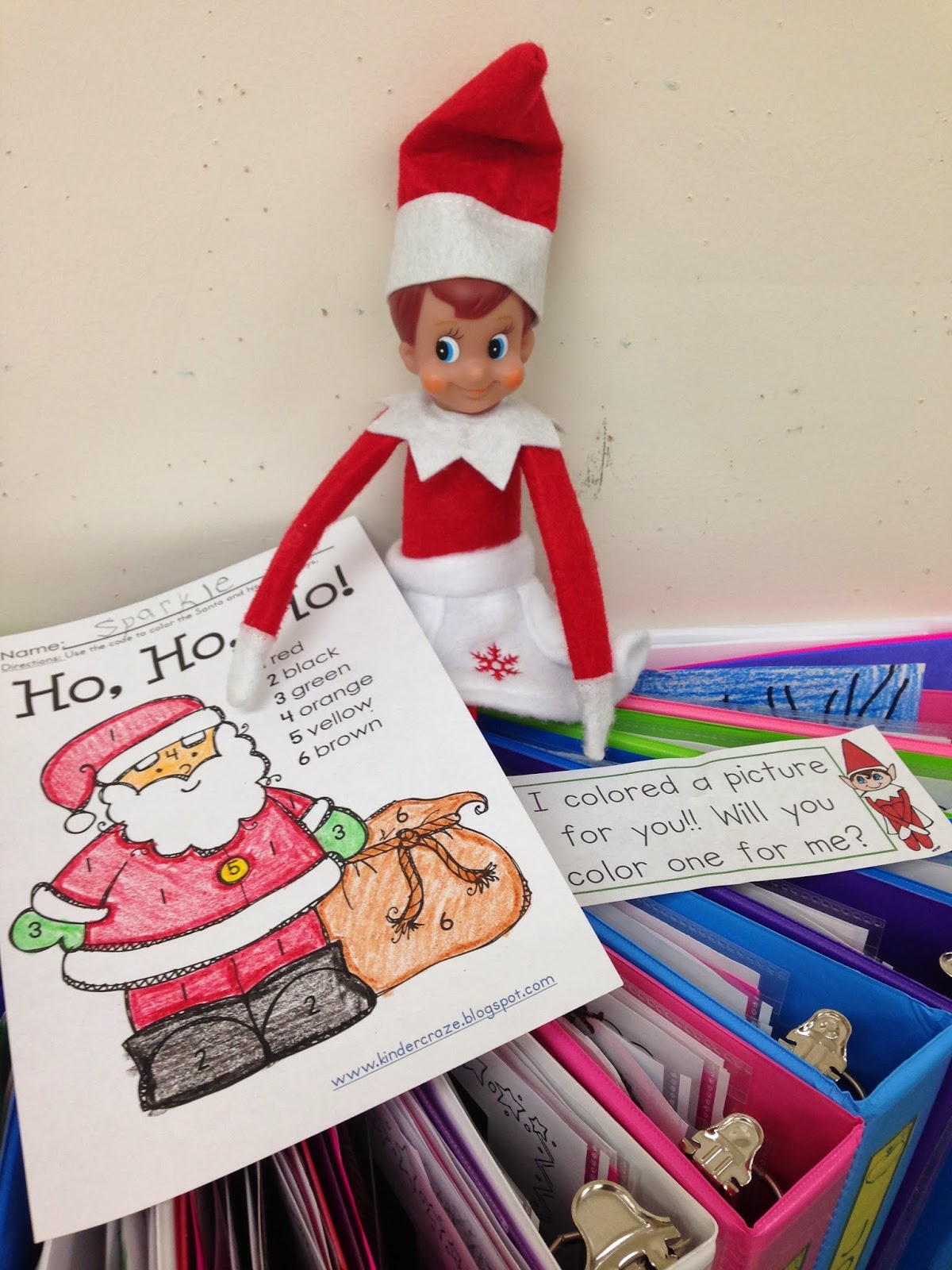 Kindergarten Smiles Elf On The Shelf In The Classroom kindergarten-smiles-elf-on-the-shelf-in-the-classroom