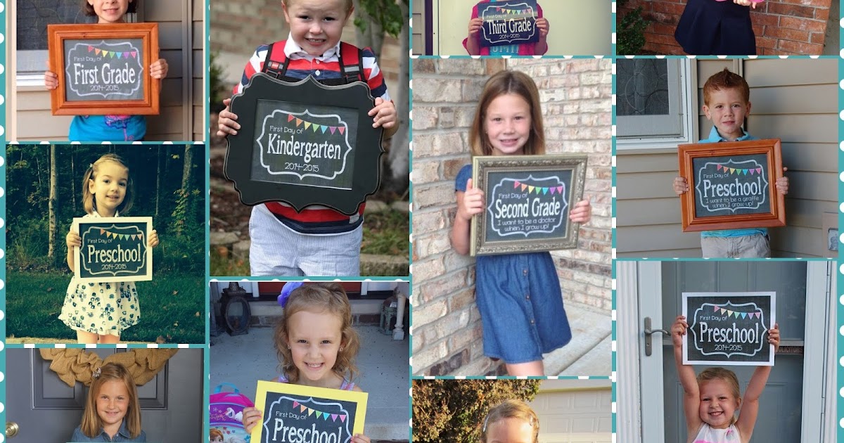 The Polka Dot Posie: Last Day of School {Printable} Chalkboard Signs