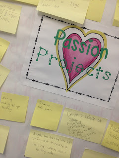 In 5th Grade with Teacher Julia: Genius Hour/Passion Projects Day 1