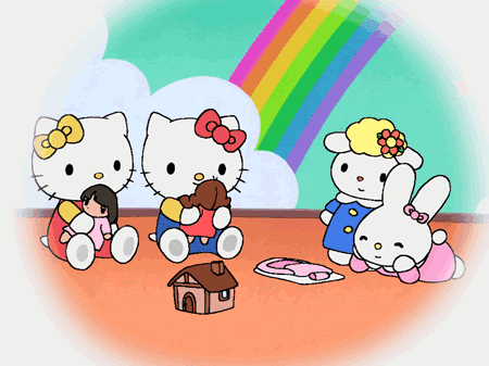 Imágenes de Hello Kitty y sus amigos - Imagui