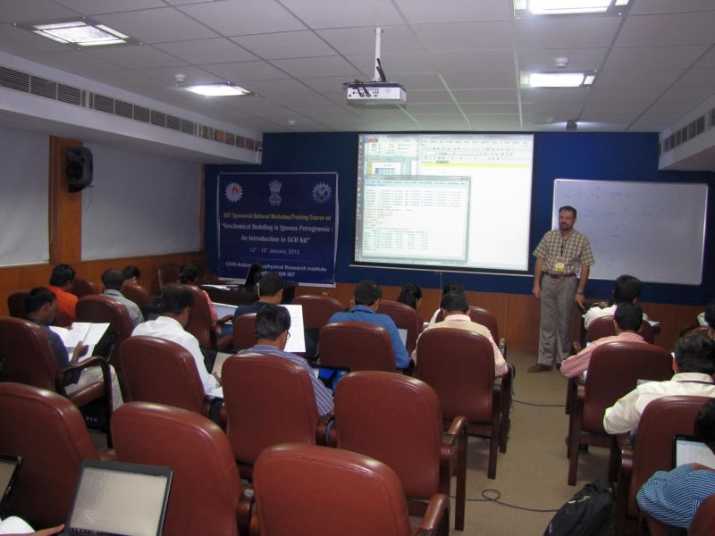 GCDkit forum: GCDkit workshop in India, January 2013