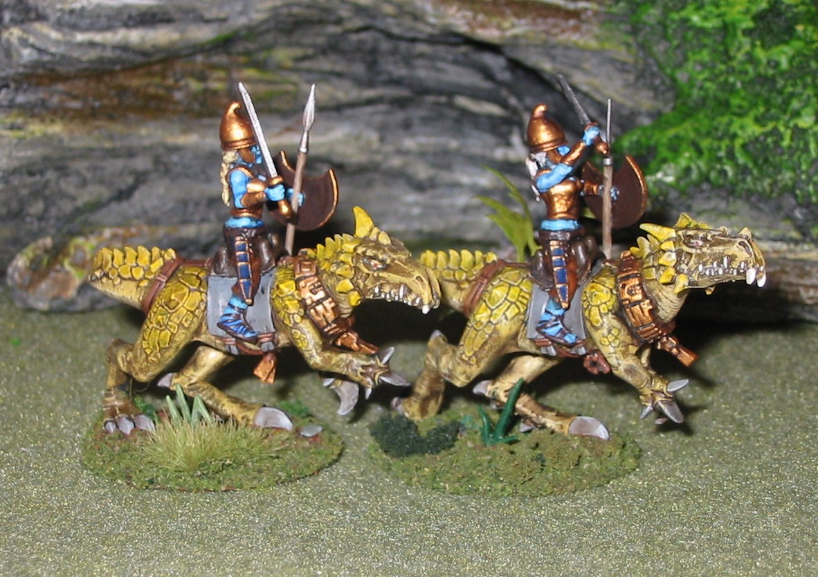 [TMP] "First Painted Samples: Venusian Amazon Cavalry Conversion" Topic
