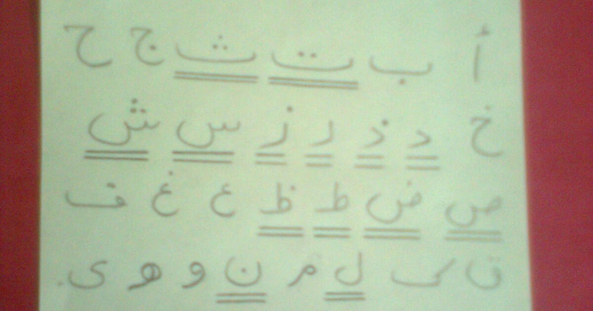 Learn Arabic: Part#5 Sun And Moon Letters