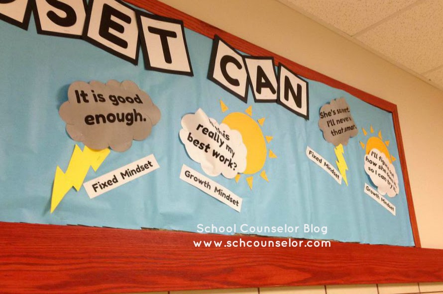 A Growth Mindset Can Help You Thrive! Bulletin Board