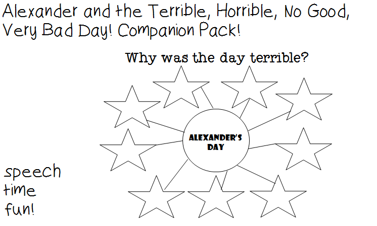 Alexander and the Terrible, Horrible, No Good, Very Bad Day! Companion ...
