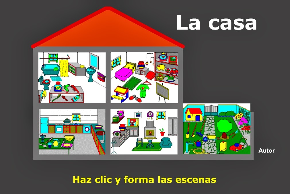 LA CAJITA MÁGICA RECURSOS TIC INFANTIL: LA CASA