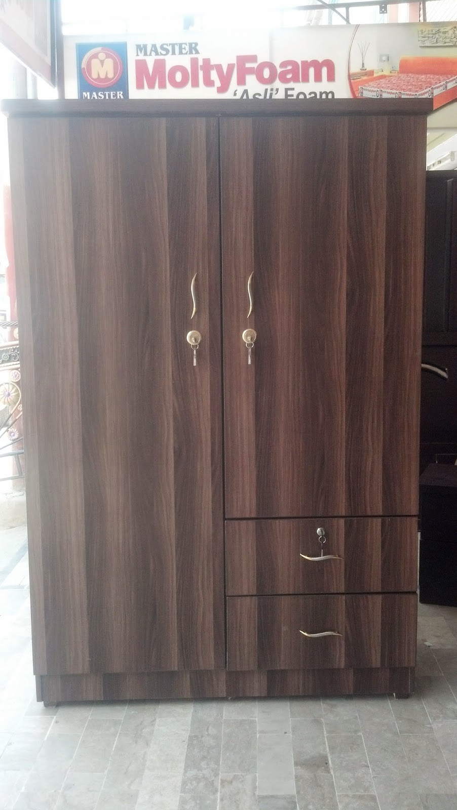 Gulshan Furniture Laminate Almari 2 Door gulshan-furniture-laminate-almari-2-door