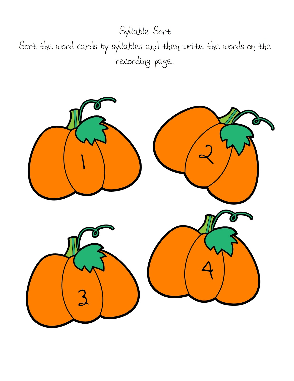Teacher Talk Halloween Word Work Pack teacher-talk-halloween-word-work-pack