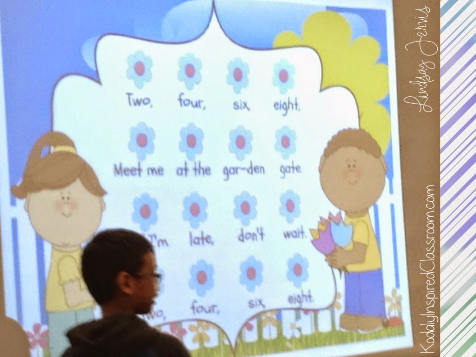 Kodaly Inspired Classroom: 2, 4, 6, 8