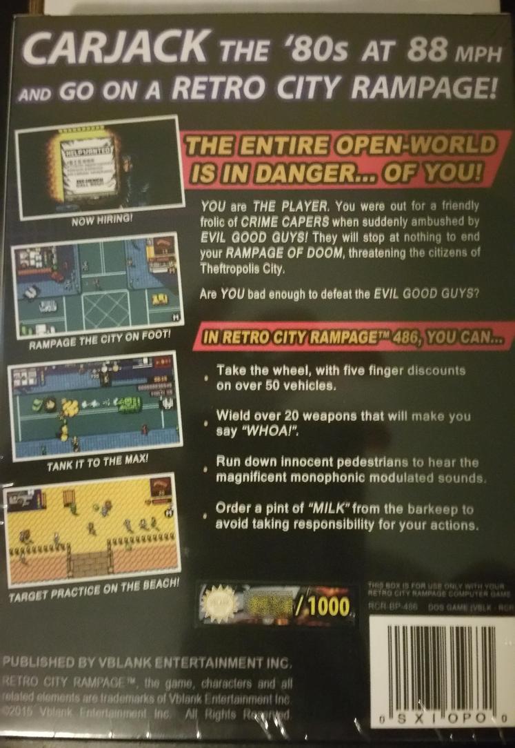 Nerdly Pleasures: Retro City Rampage 486 - A Review of a nerdly-pleasures-retro-city-rampage-486-a-review-of-a-new-ms-dos-game