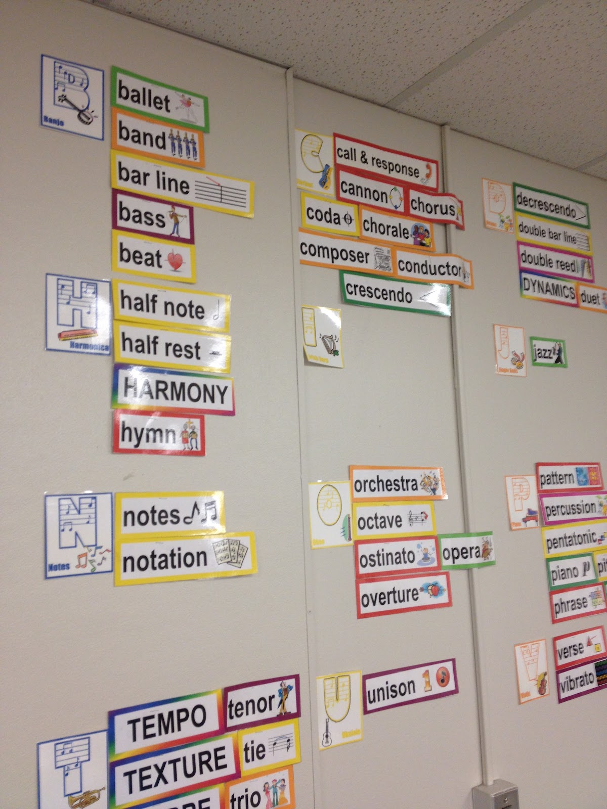 Musical Alphabet in COLOR! = better letters! | MelodySoup.org