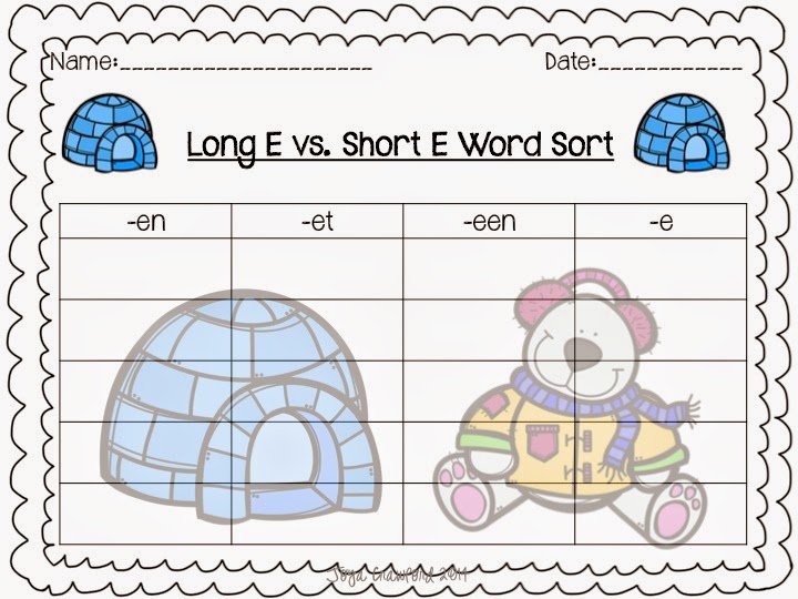 The Best of Teacher Entrepreneurs: Language Arts- Winter Long vs. Short ...