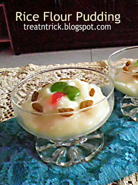 TREAT TRICK RICE FLOUR PUDDING treat-trick-rice-flour-pudding