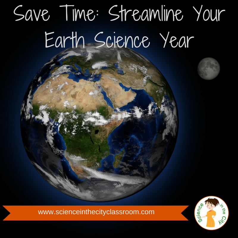 Save Time: Streamline Your Earth Science Year | Science in the City