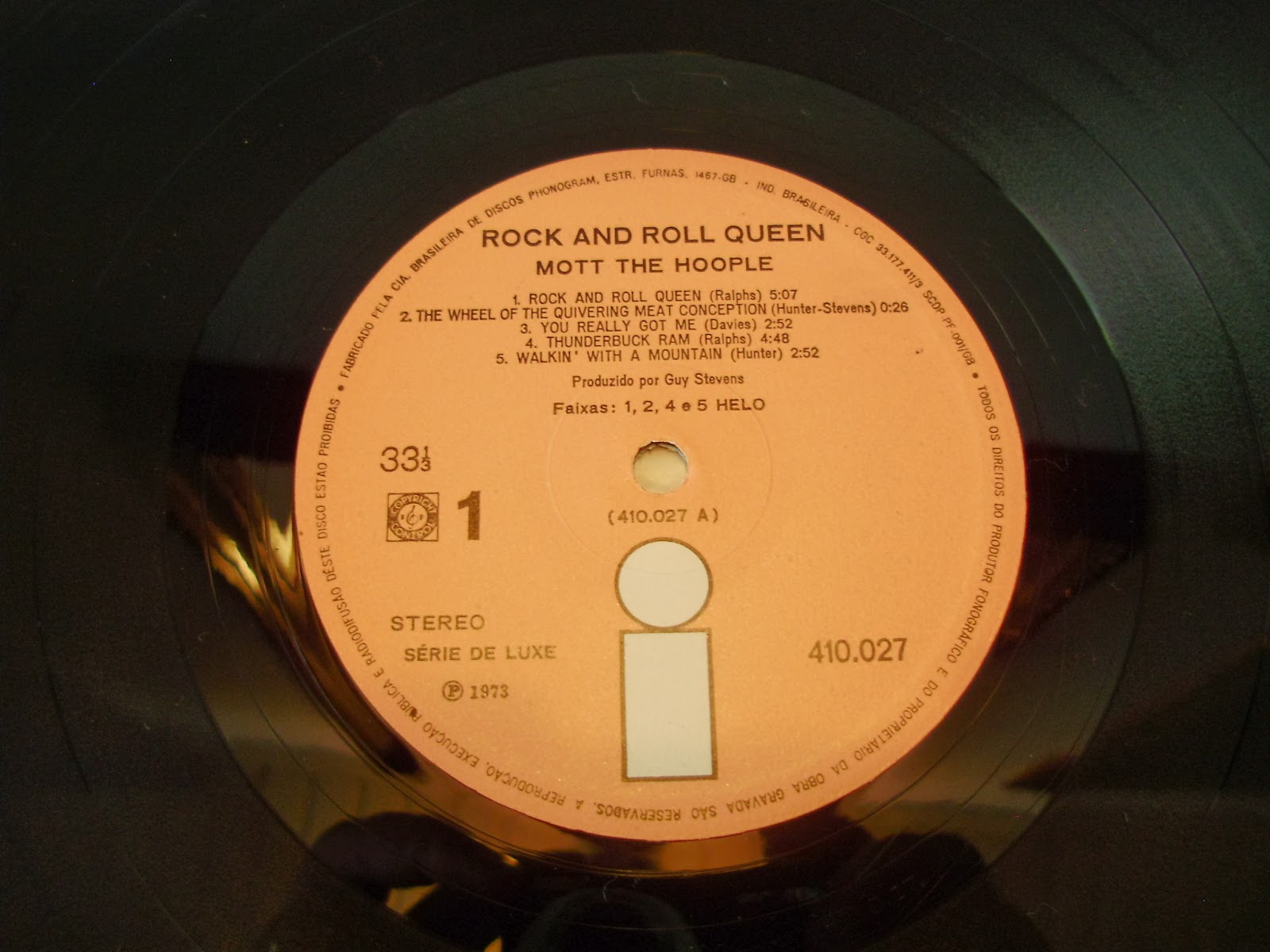 VIDA & VINIL (Chrisóstemo´s Collection): MOTT THE HOOPLE - Rock and Roll Queen