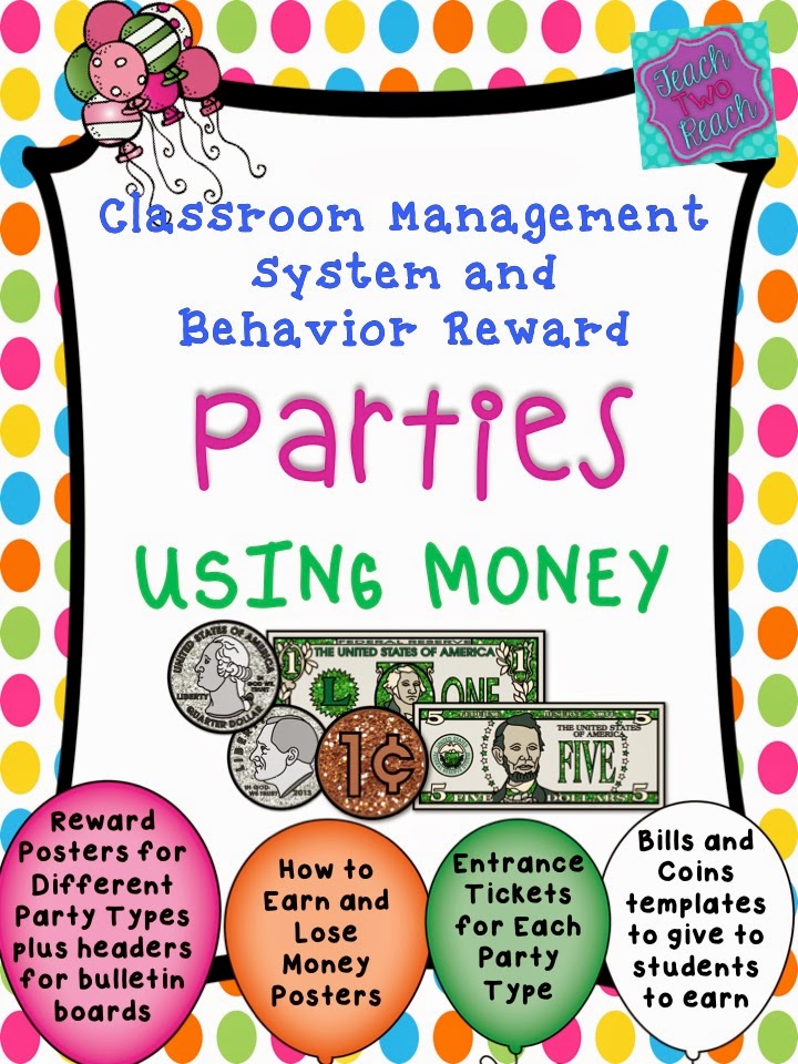 Bright Math Ideas Blog Hop!! Money Management System - Teach Two Reach ...
