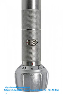 BEST Tohnichi Adjustable Torque Wrench QL50N-MH (10~50 Nm) - Hardware store ironmonger