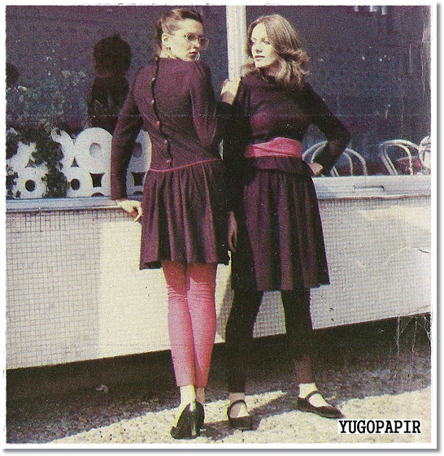 Yugopapir: Ljiljana Tica i Ljiljana Perović nose modele TIZ Zemun: Jesen je, a mi već mislimo na ...