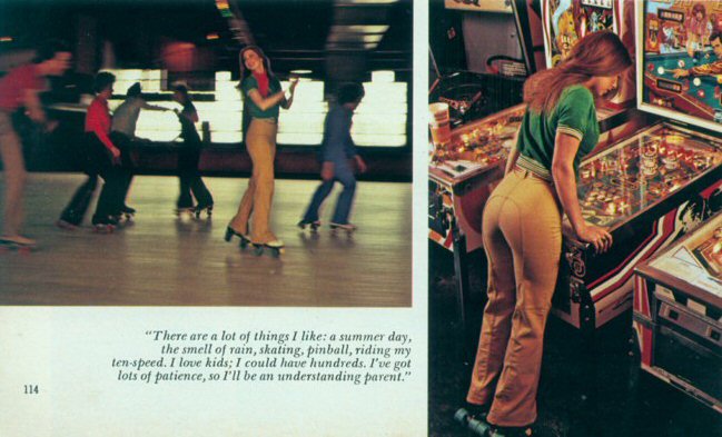 Playboy Playmate Vicky Witt playing pinball in 1978 [xpost /r/geekboners] : r/OldSchoolCool