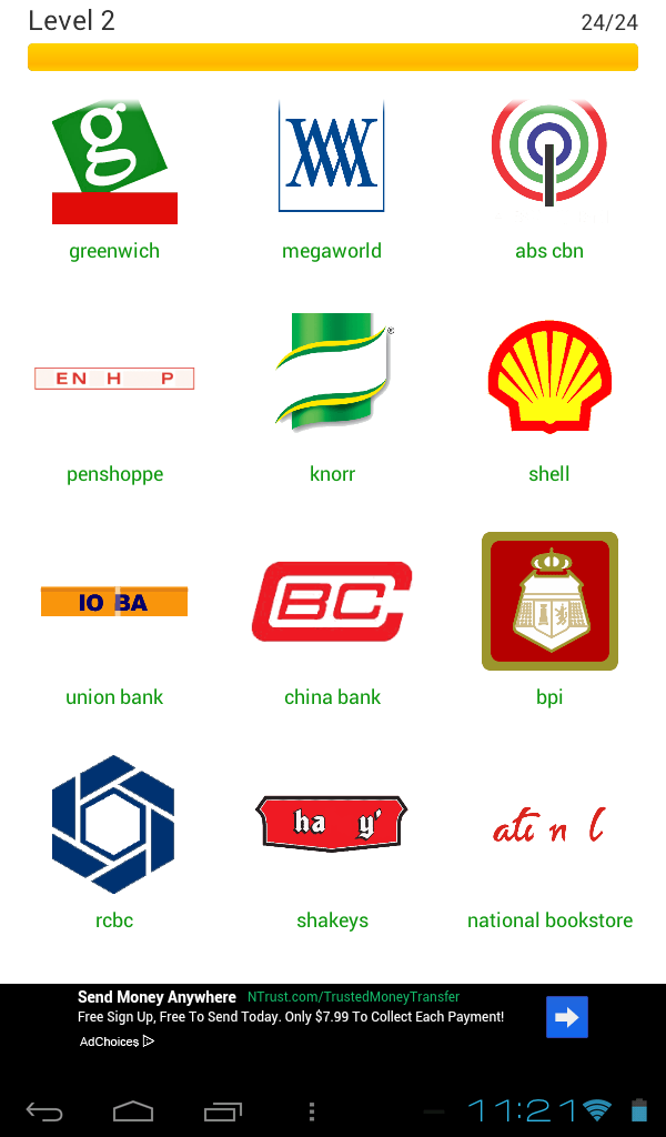 Philippine Bank Logo Quiz