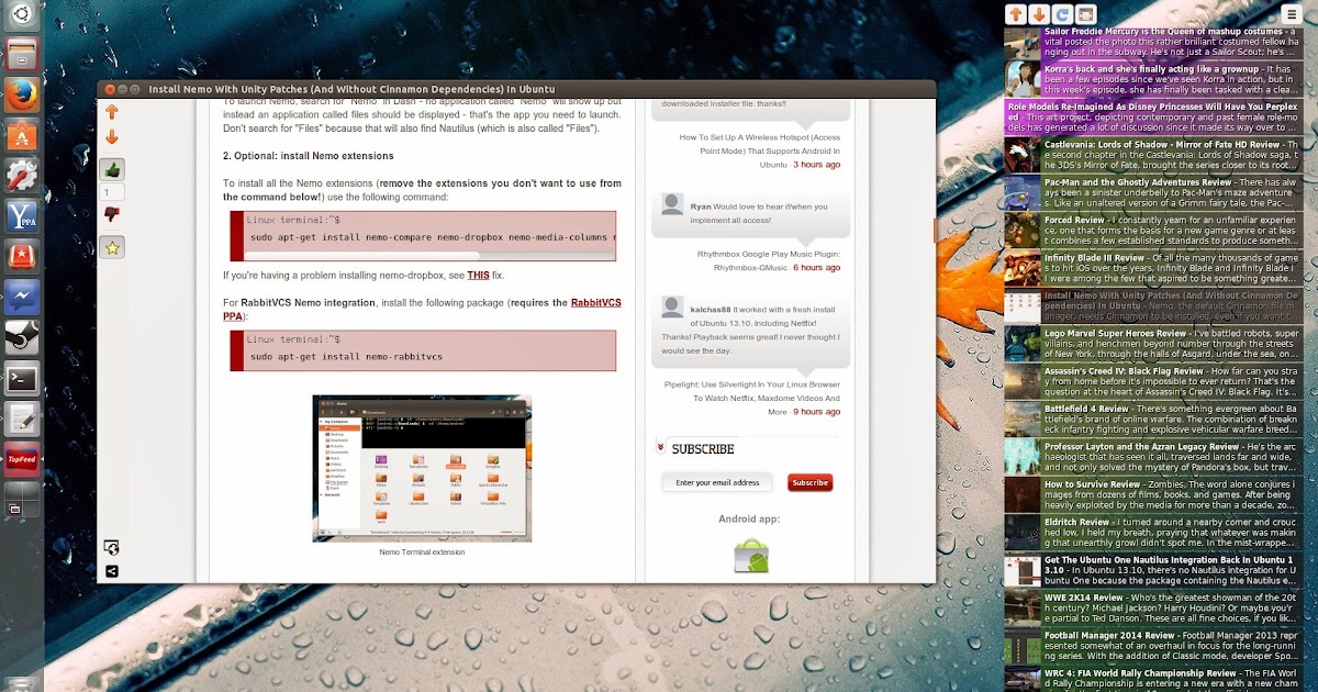 TopFeed: A Fancy Feed Widget For Your Ubuntu Desktop ~ Web Upd8: Ubuntu / Linux blog
