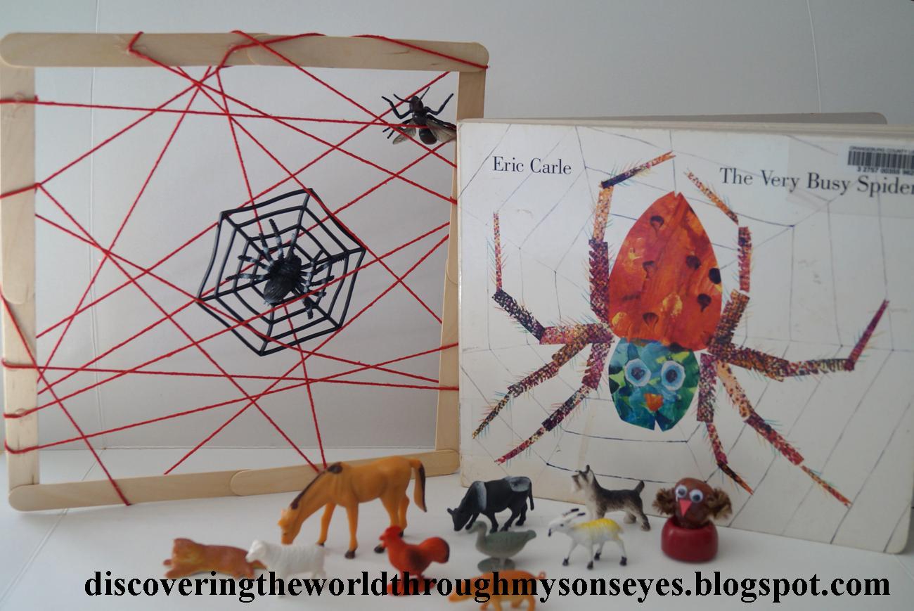 The Very Busy Spider: Storytime & Easy Craft