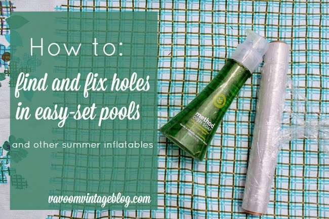 How To Find Holes In Easy Set Pools And Summer Inflatables Va Voom how-to-find-holes-in-easy-set-pools-and-summer-inflatables-va-voom