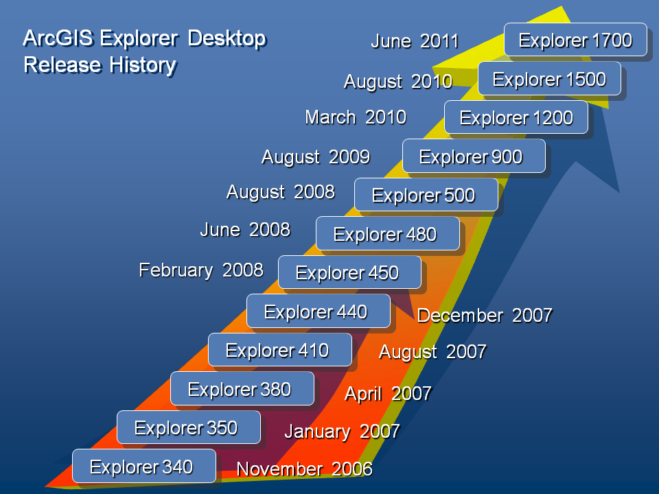 Mostly Mapping...: ArcGIS Explorer Desktop Release History Mostly Mapping...: ArcGIS Explorer Desktop Release History