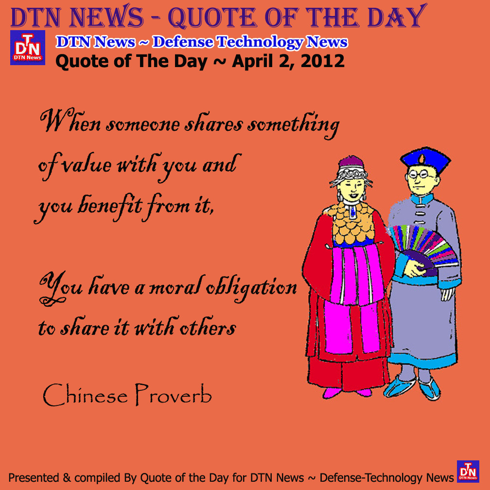 Defense War News Updates: DTN News - QUOTE OF THE DAY: Quote of The Day ... Defense War News Updates: DTN News - QUOTE OF THE DAY: Quote of The Day ...