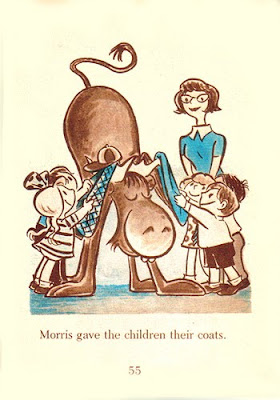 ND to NY: Morris the Moose Goes to School