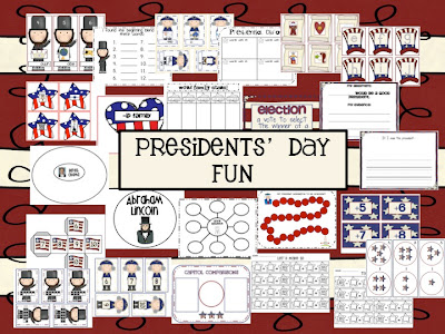 Presidents Day, A Freebie, And A Giveaway! - Primary Press