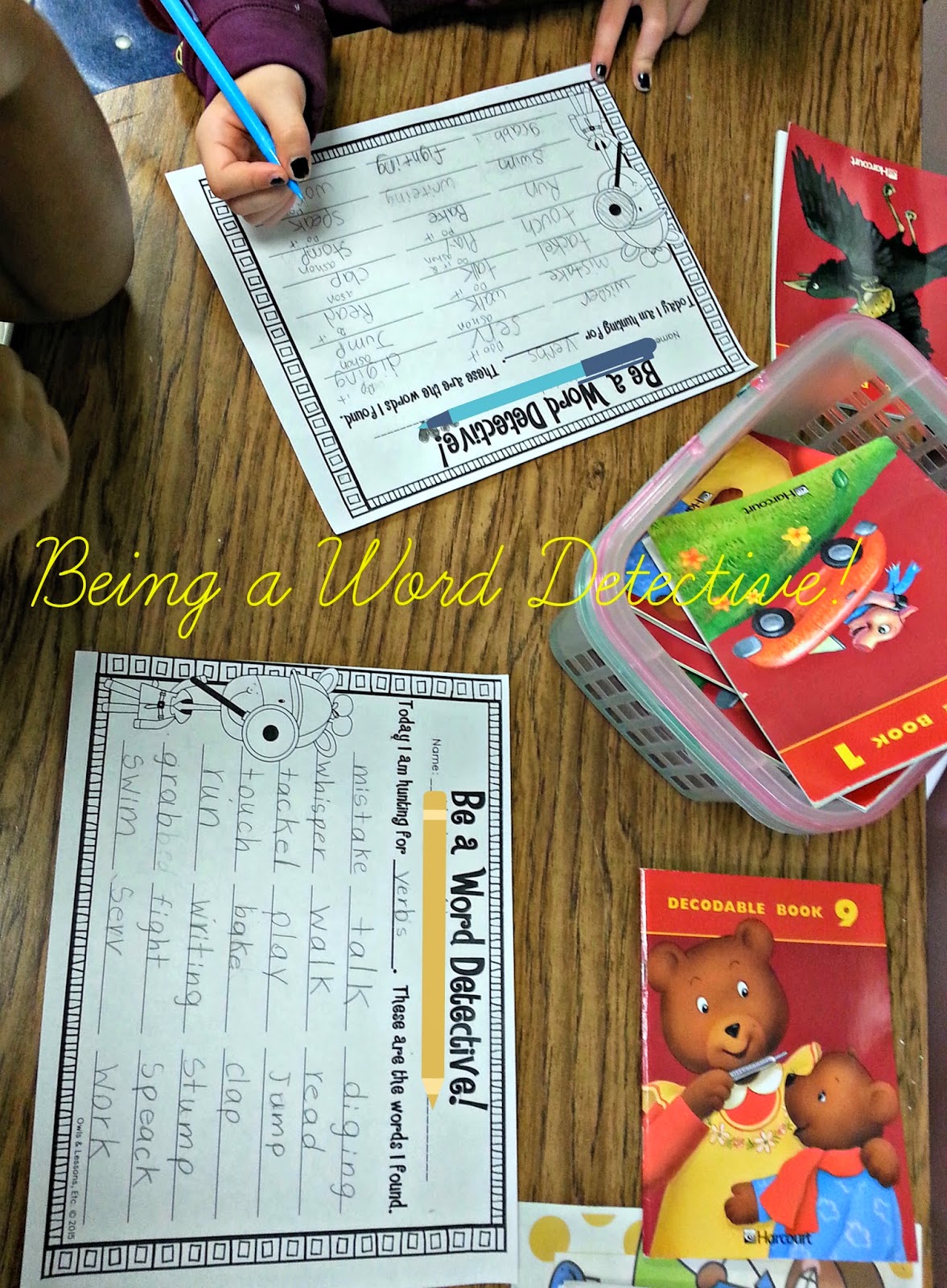 Literacy Stations... revamped! - Owls & Lessons, Etc.