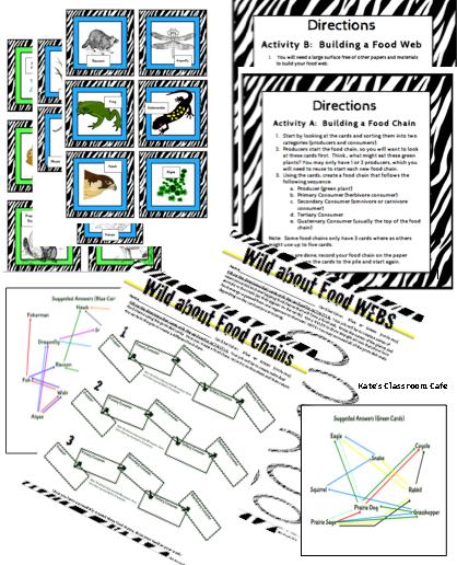 Wild about Food Chains and Food Webs! - Captivate Science