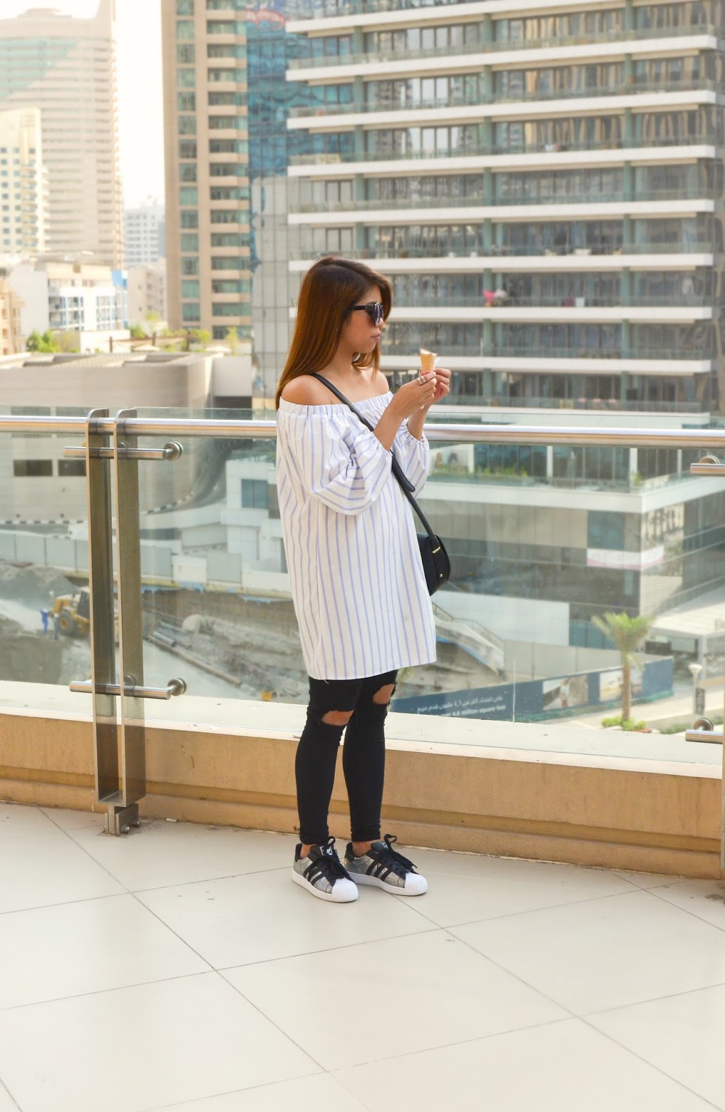 The Bandwagon Chic: OFF SHOULDER BOAT NECK TOP