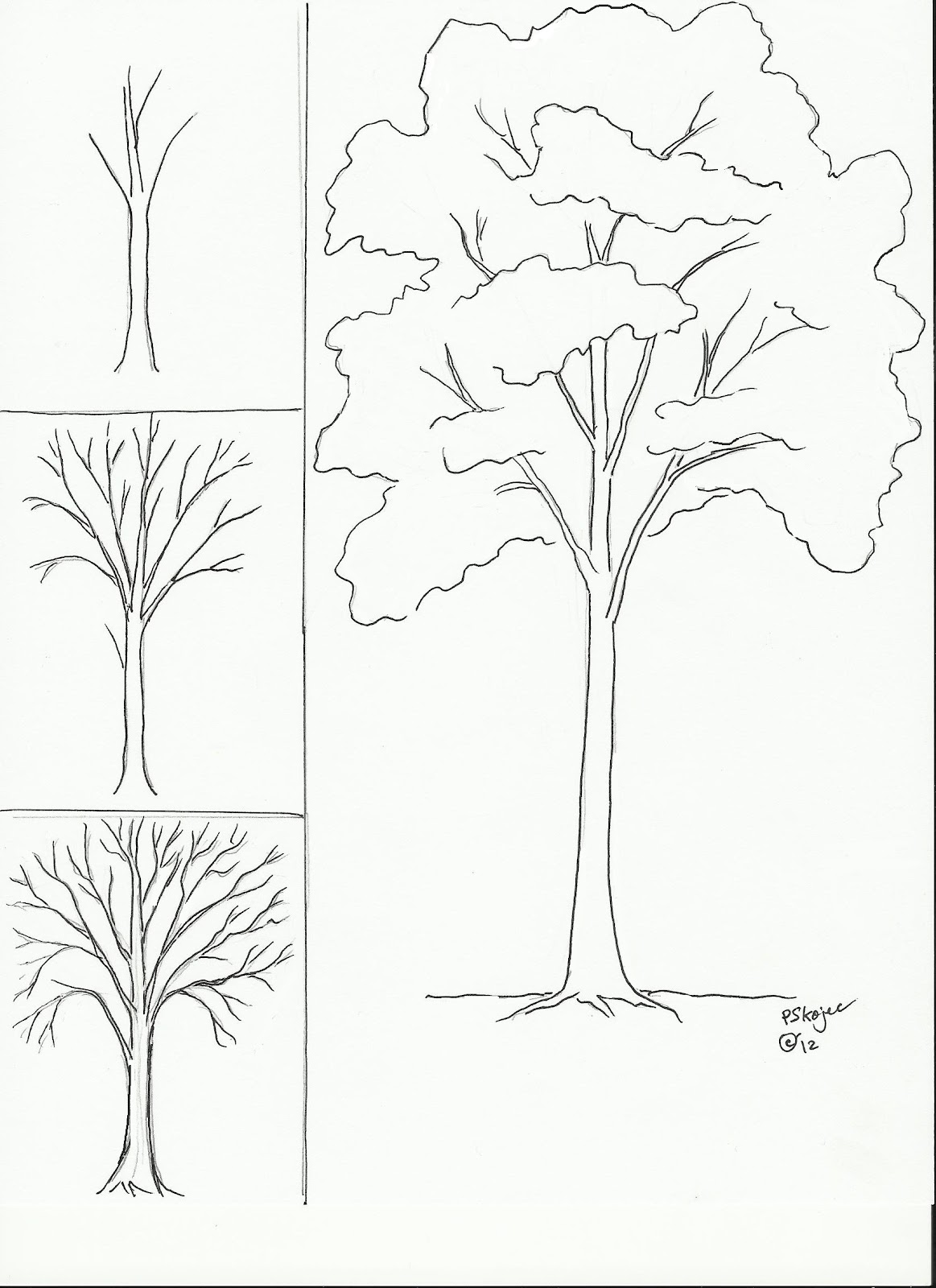 Art Class Ideas Tree Tutorial art-class-ideas-tree-tutorial