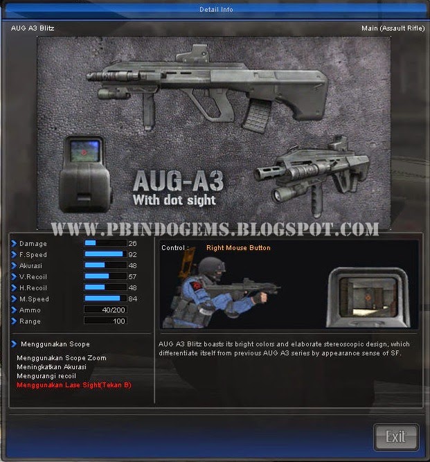 5 Senjata Weapon Point Blank Terbaik Dan Rekomendasi - PbindoGems 5 Senjata Weapon Point Blank Terbaik Dan Rekomendasi - PbindoGems