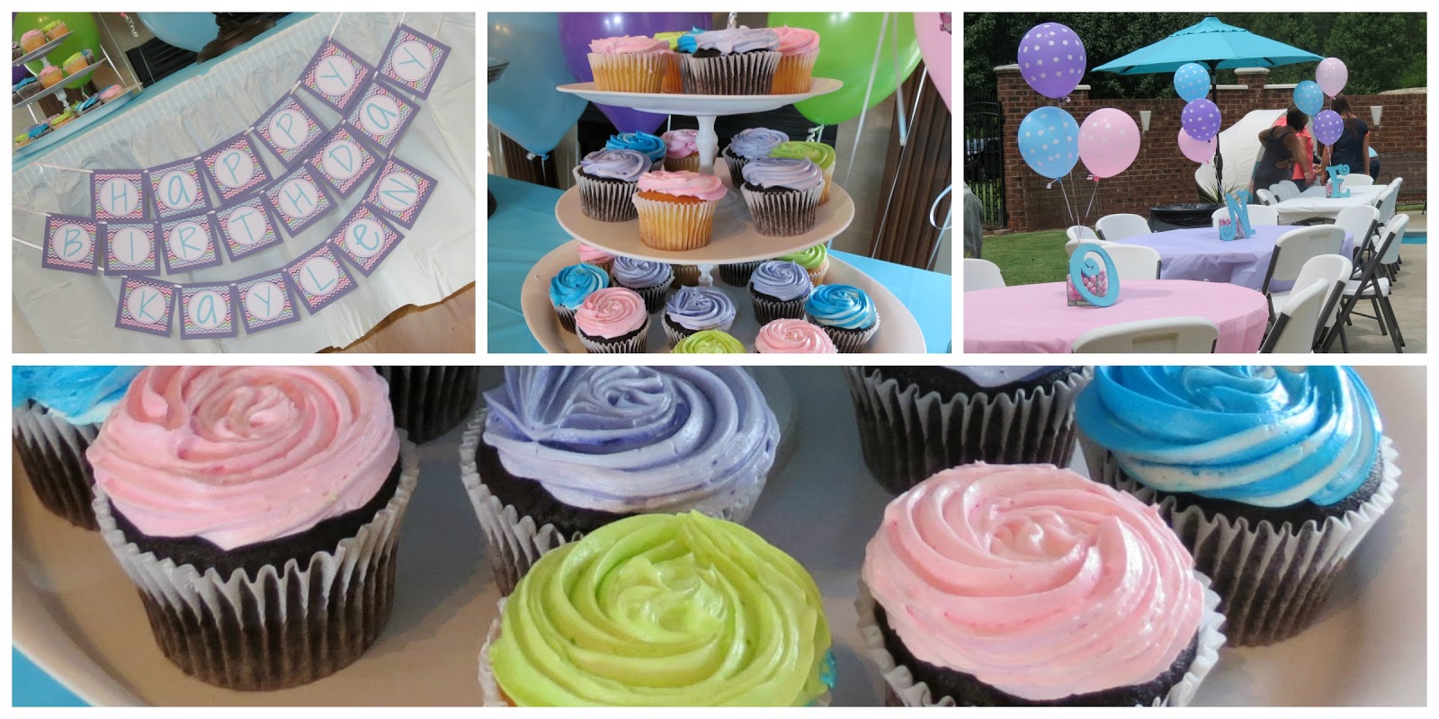 Rainbow Chevron Birthday