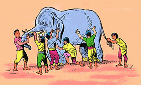 THE BLIND MEN AND THE ELEPHANT - a Story from the Buddhist Sutra ...