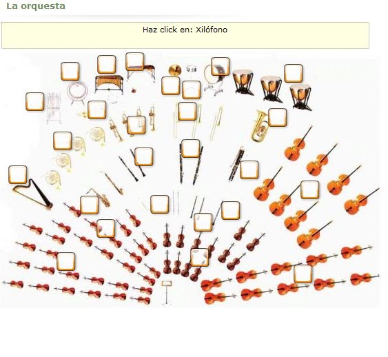 El aula musical de Adriana: Los instrumentos de la orquesta